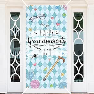 Amazon.com: Ticuenicoa Happy Grandparents Day Banner, Best Grandparents ...