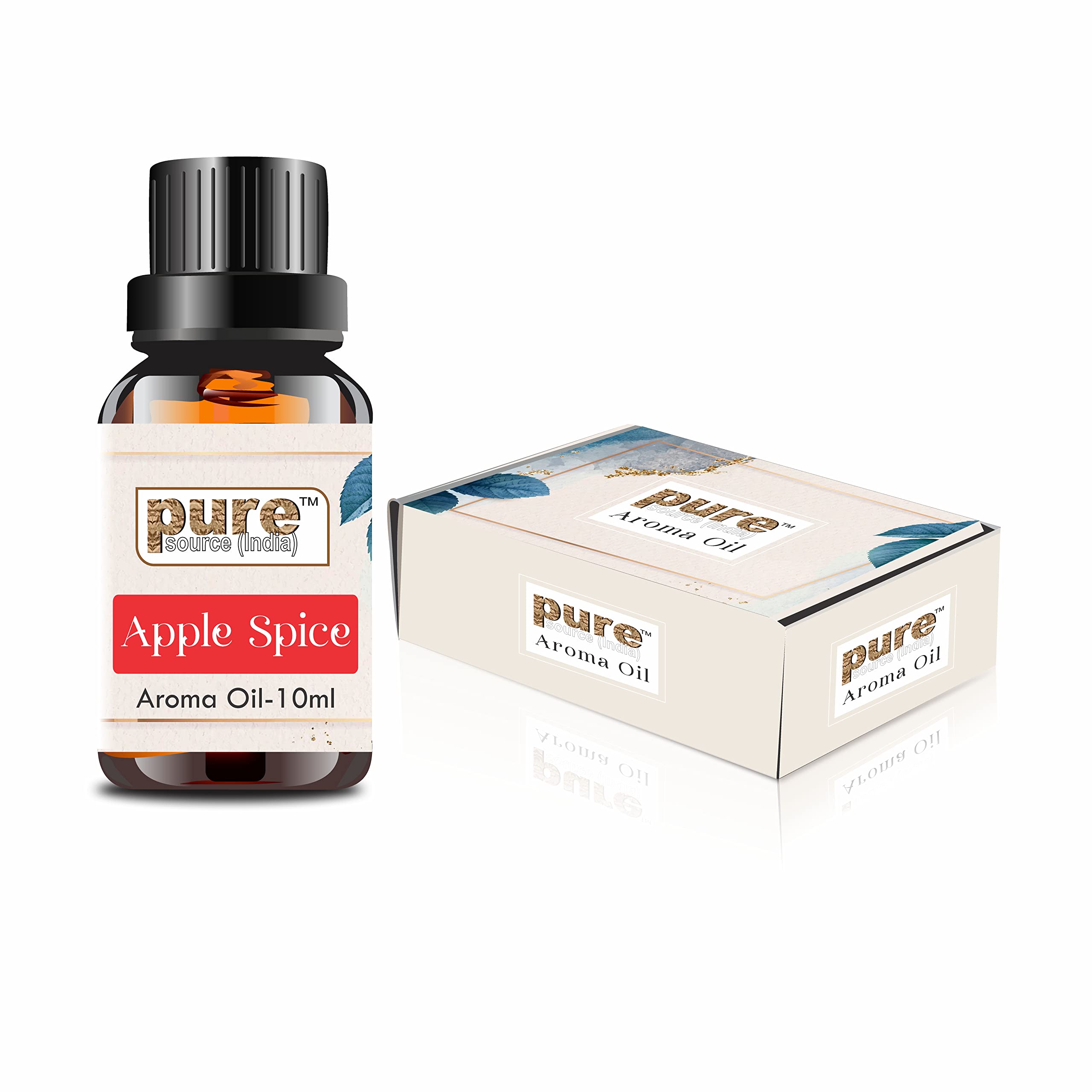 Pure Source India Natural and Undiluted Apple Spice Aroma Diffuser Oil ...