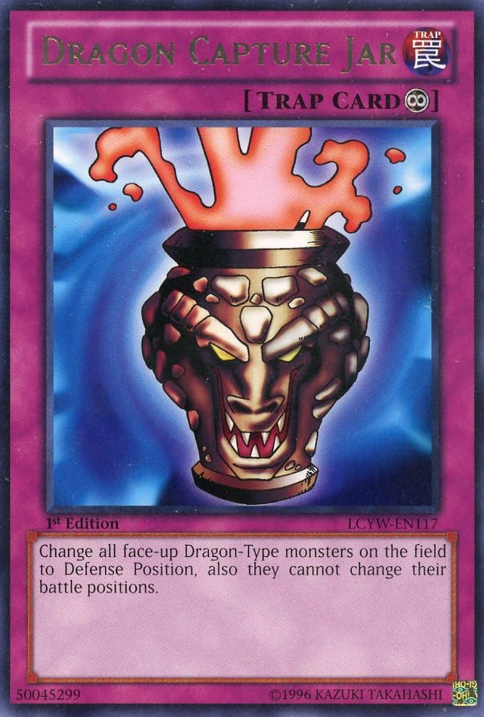 Amazon.com: YU-GI-OH! - Dragon Capture Jar (LCYW-EN117) - Legendary ...