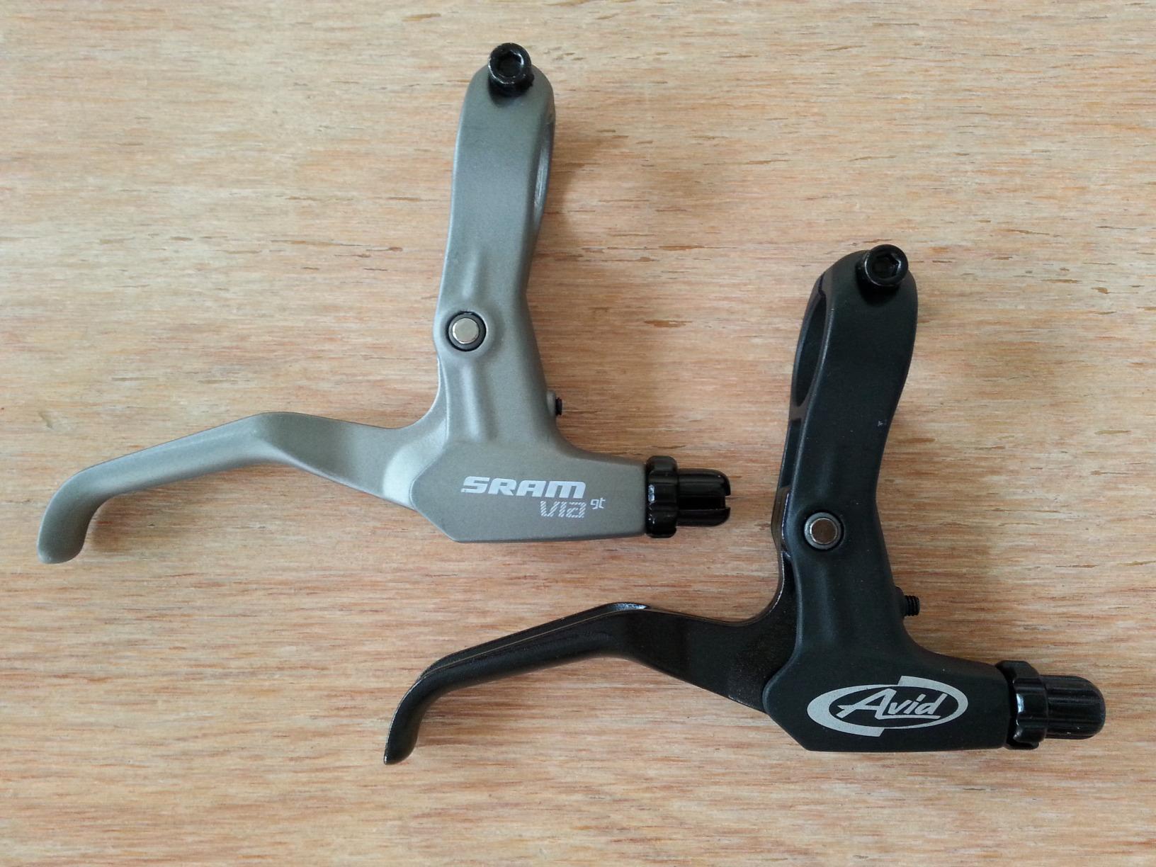 Avid Bremshebel Paar FR-5, schwarz, 00.5215.018.000 : Amazon.de: Sport ...