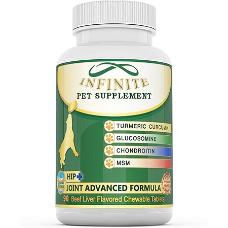 Amazon.com : Genuine Naturals™ Glucosamine Chondroitin, MSM, Organic Turmeric Soft Chews, Hip ...