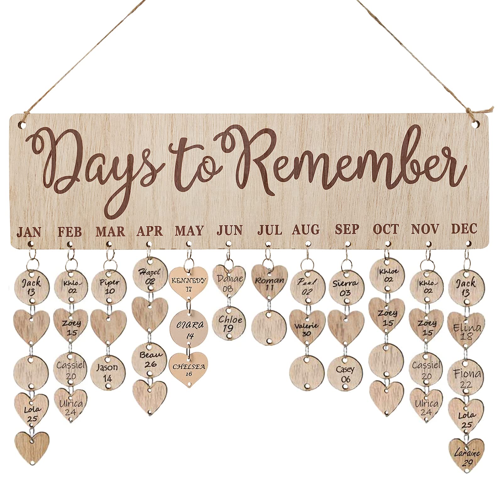 Buy Family Birthday Board Wall Hanging Birthday Reminder Signs With buy-family-birthday-board-wall-hanging-birthday-reminder-signs-with