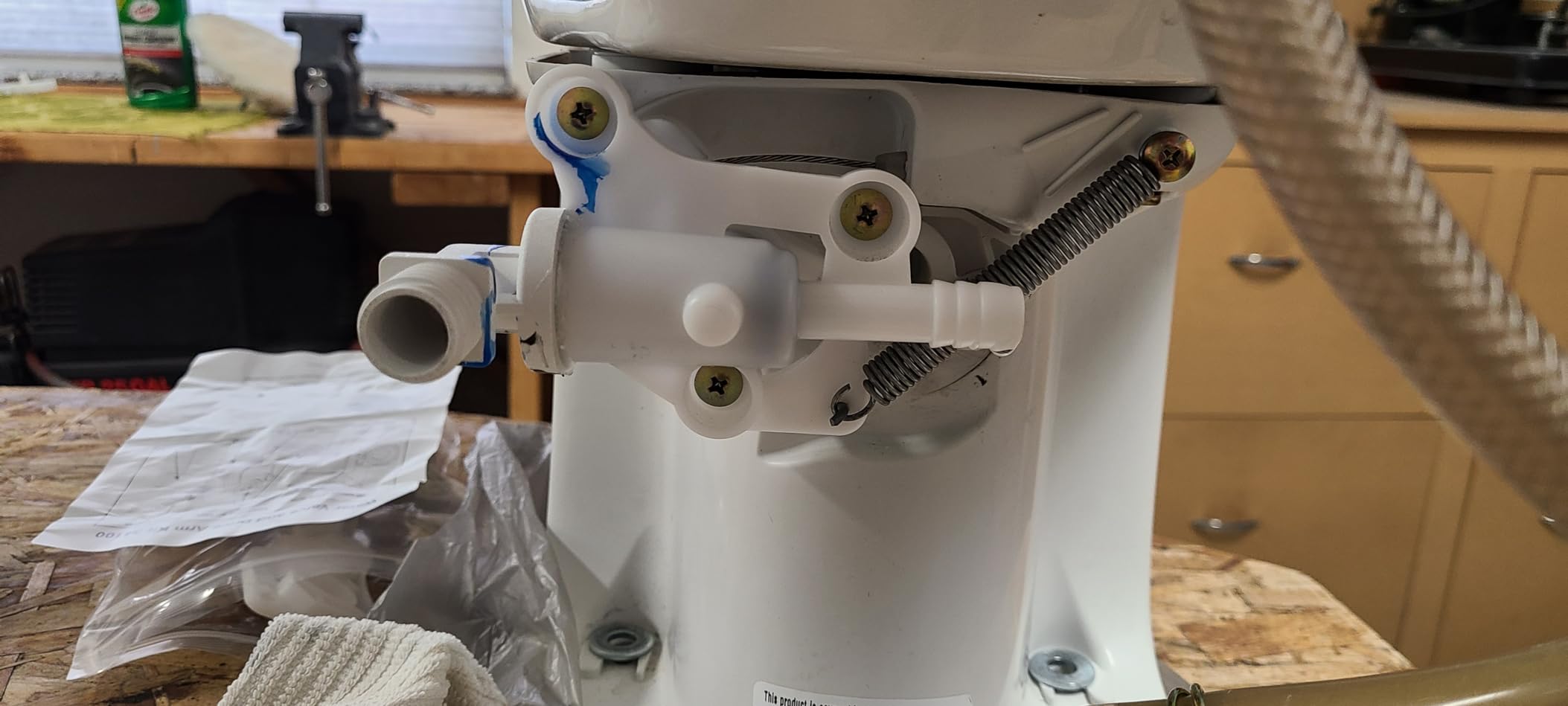 RV Toilet Valve Kit Fit for Thetford Aqua-Magic Style Lite and Style ...
