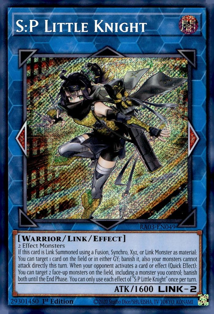 Amazon.com: S:P Little Knight (Secret Rare) - RA03-EN049 - Secret Rare ...