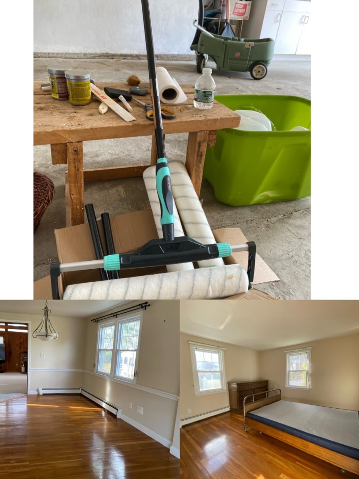 Amazon.com: 10pcs PinStone Large Paint Roller Kit, 12"-18" Adjustable ...