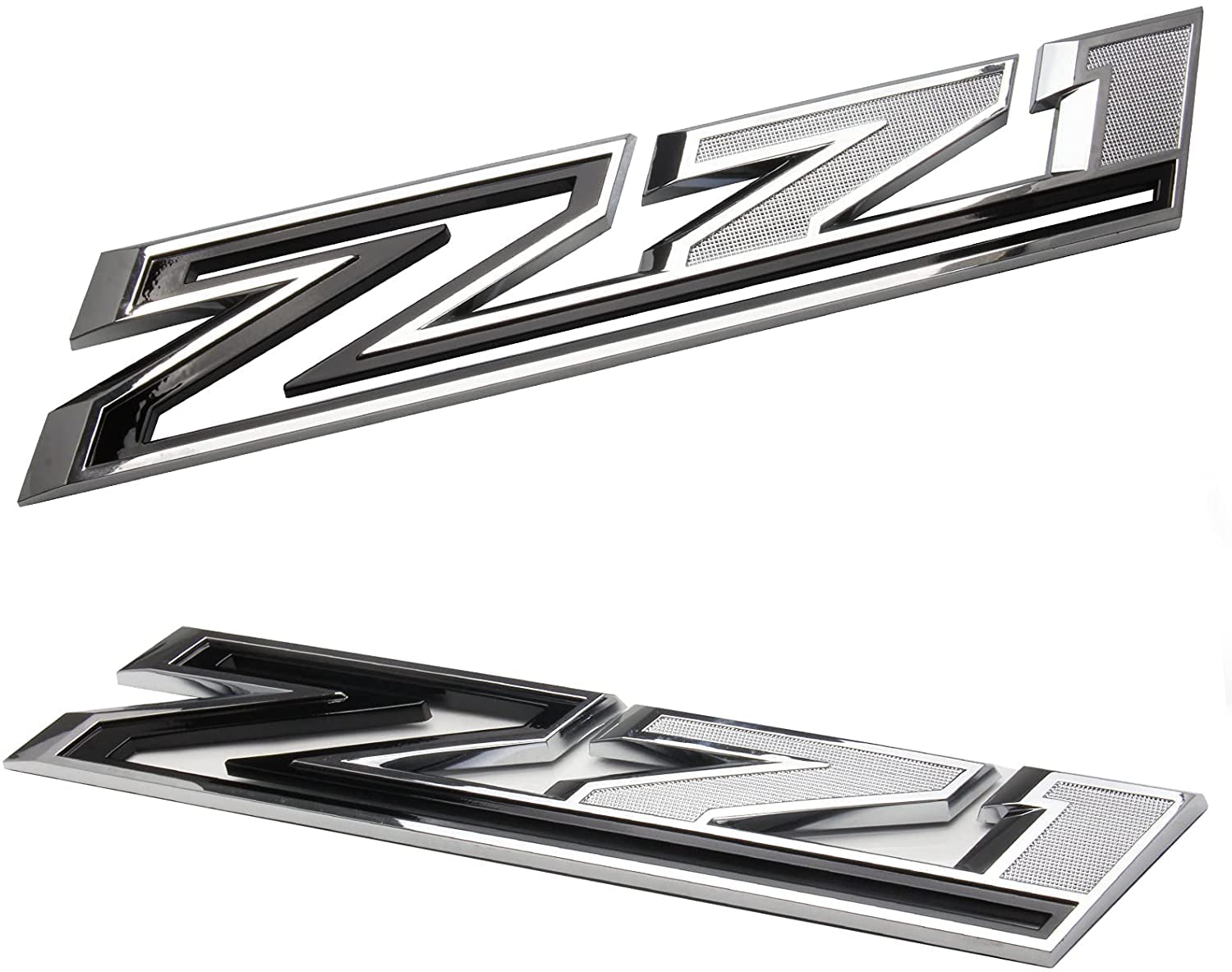 2021 OEM 2 Pack Silverado Emblems 3D Letters Badges Replacement for ...