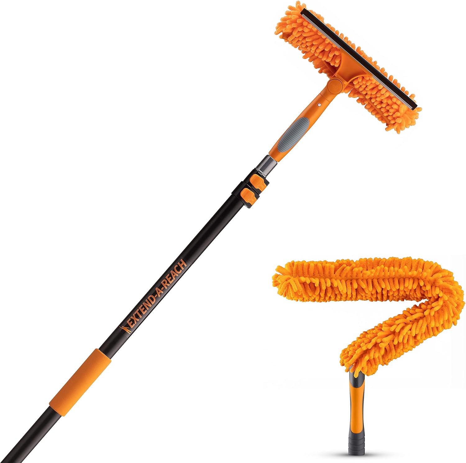 Amazon.com: 5-12 ft Window Washing Kit & Flexible Ceiling Fan Duster ...