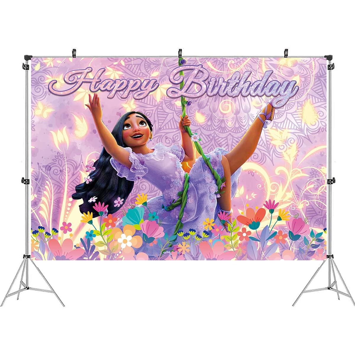 Birthday Backdrop Encanto Animated Themed Background Cloth Birthday ...