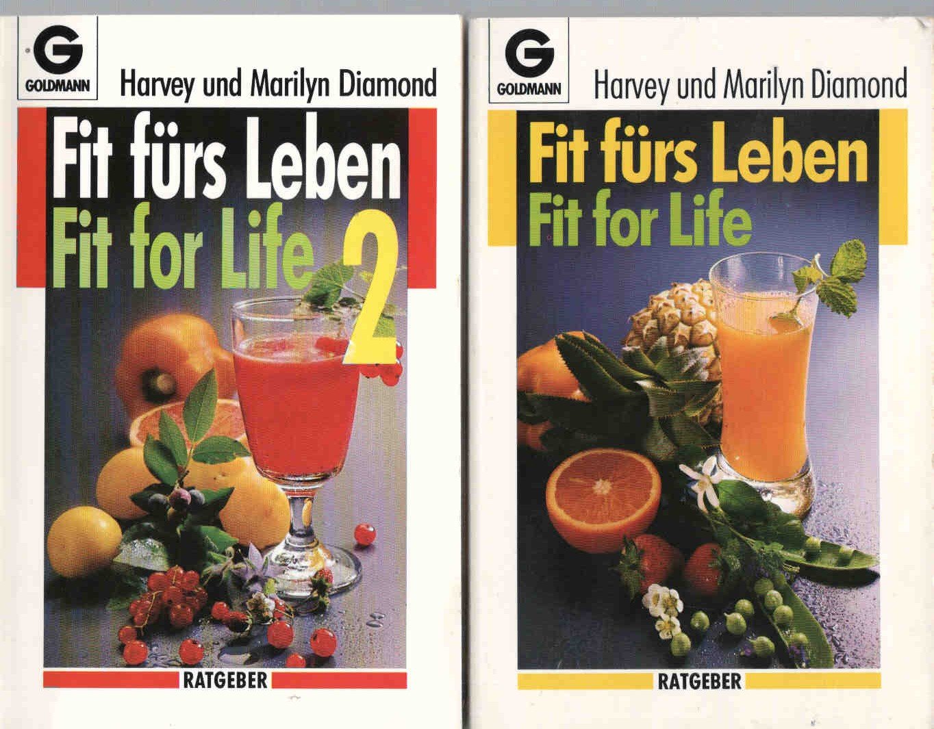 Fit fürs Leben - Fit for Life! Band 1 + 2 im Set! (2 Bände!) : Harvey ...