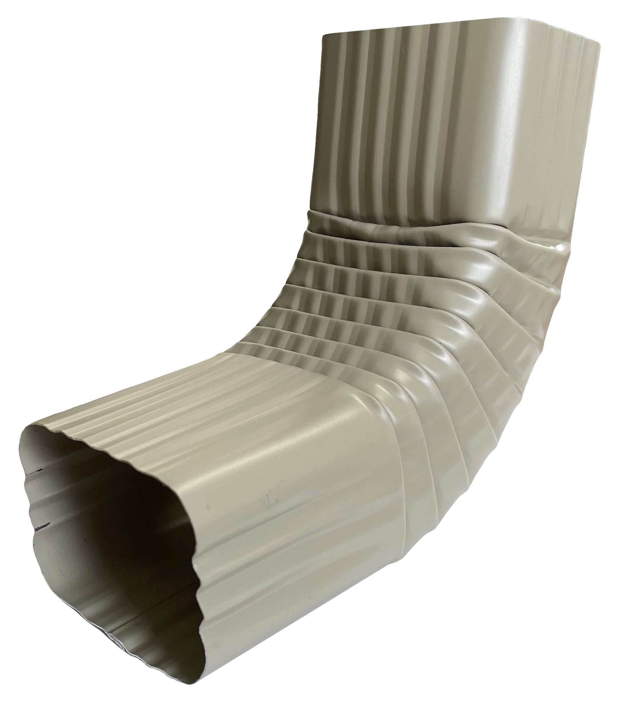 Amazon.com : Aluminum Downspout Gutter Elbow - 2x3 A 75 Degree, Made in ...