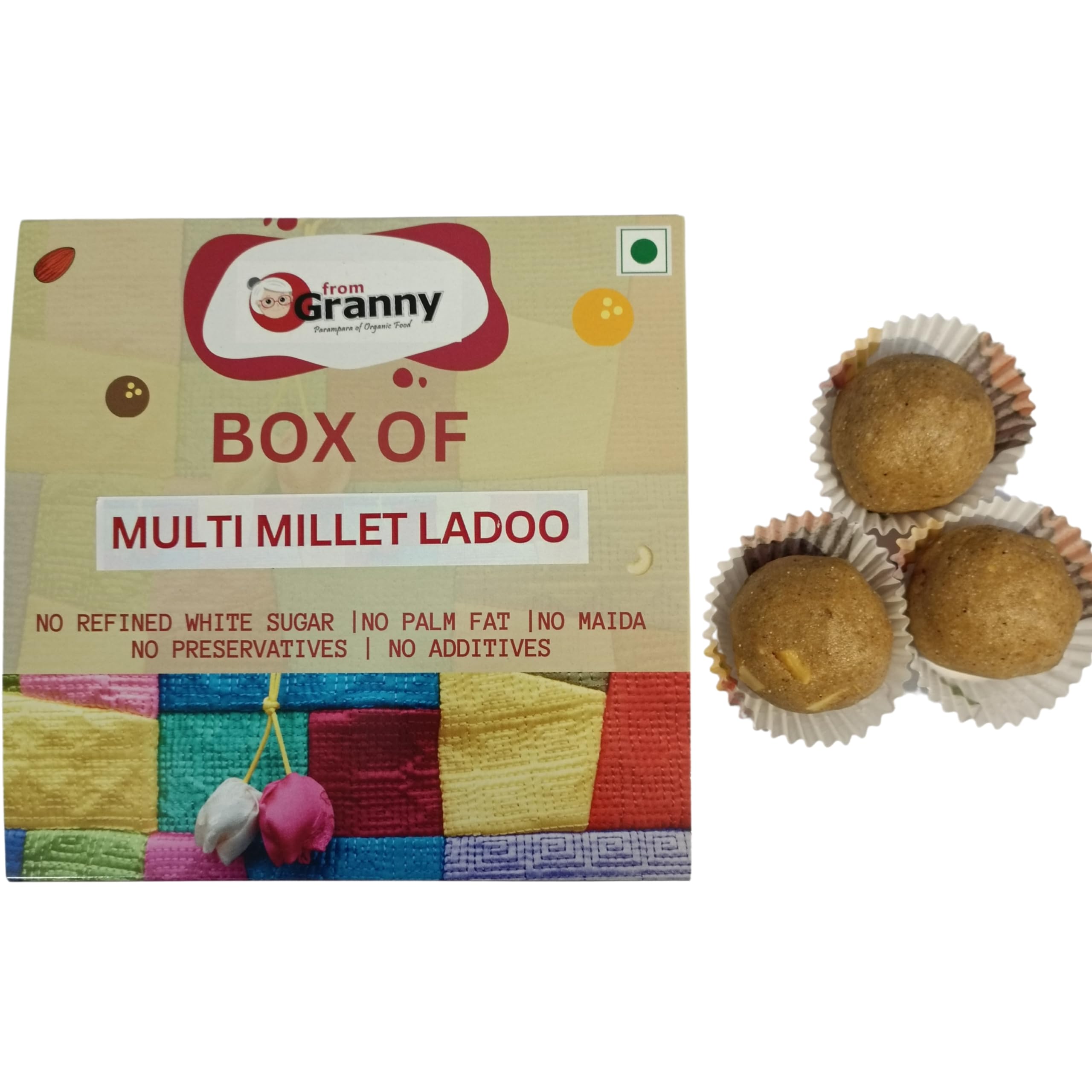 Buy From Granny - Multi Millet Laddu | No refined White Sugar | Gluten ...