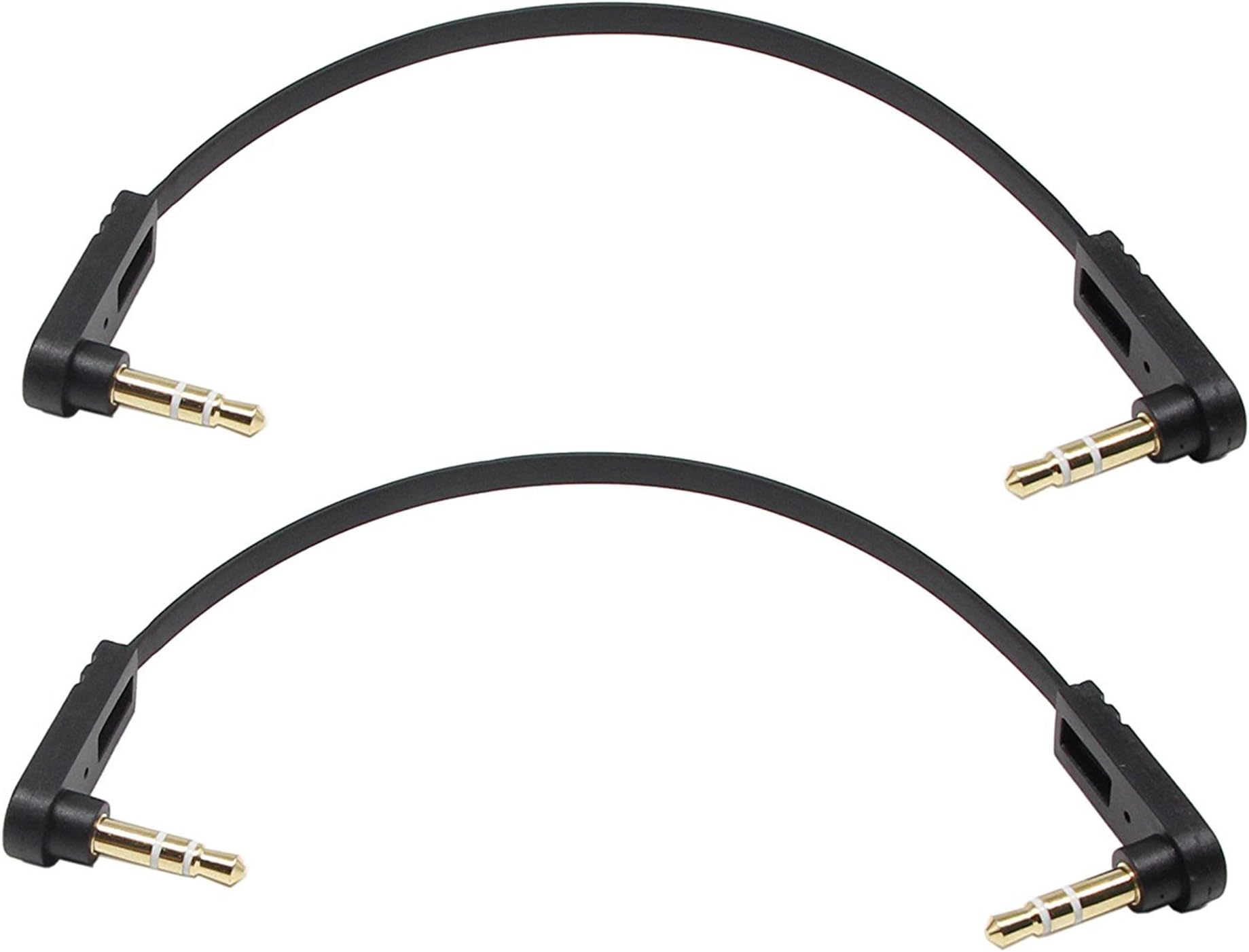 Amazon.com: 3.5mm Audio Cable,zdyCGTime Right Angle Gold Plated 3.5mm ...