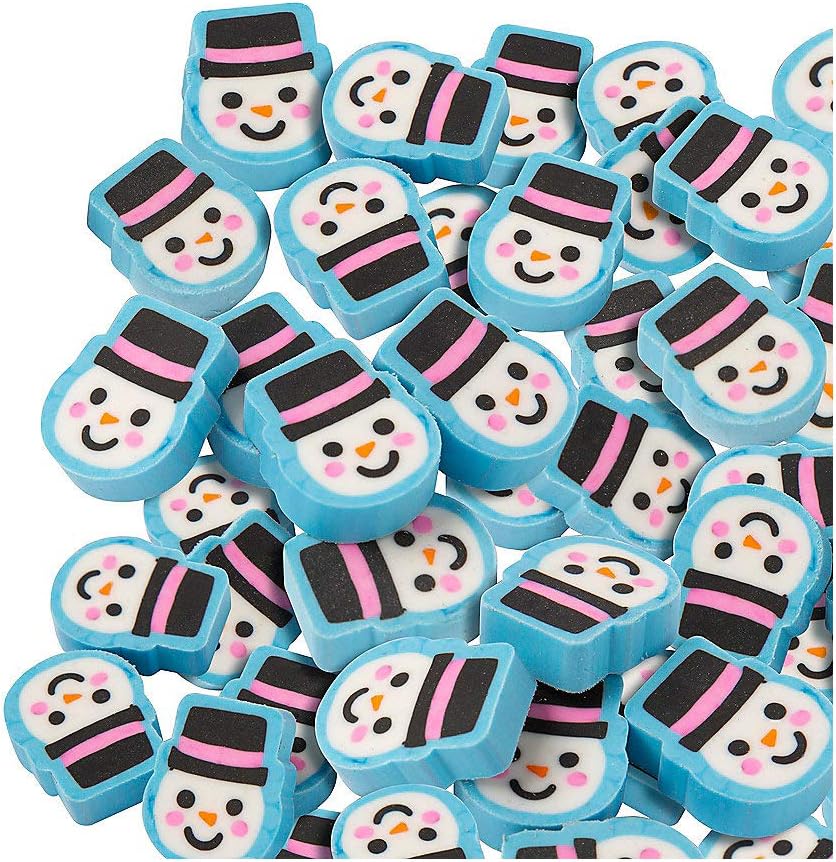 Amazon.com: Cute Mini Polar Bear Erasers by Fun Express - Variety of ...