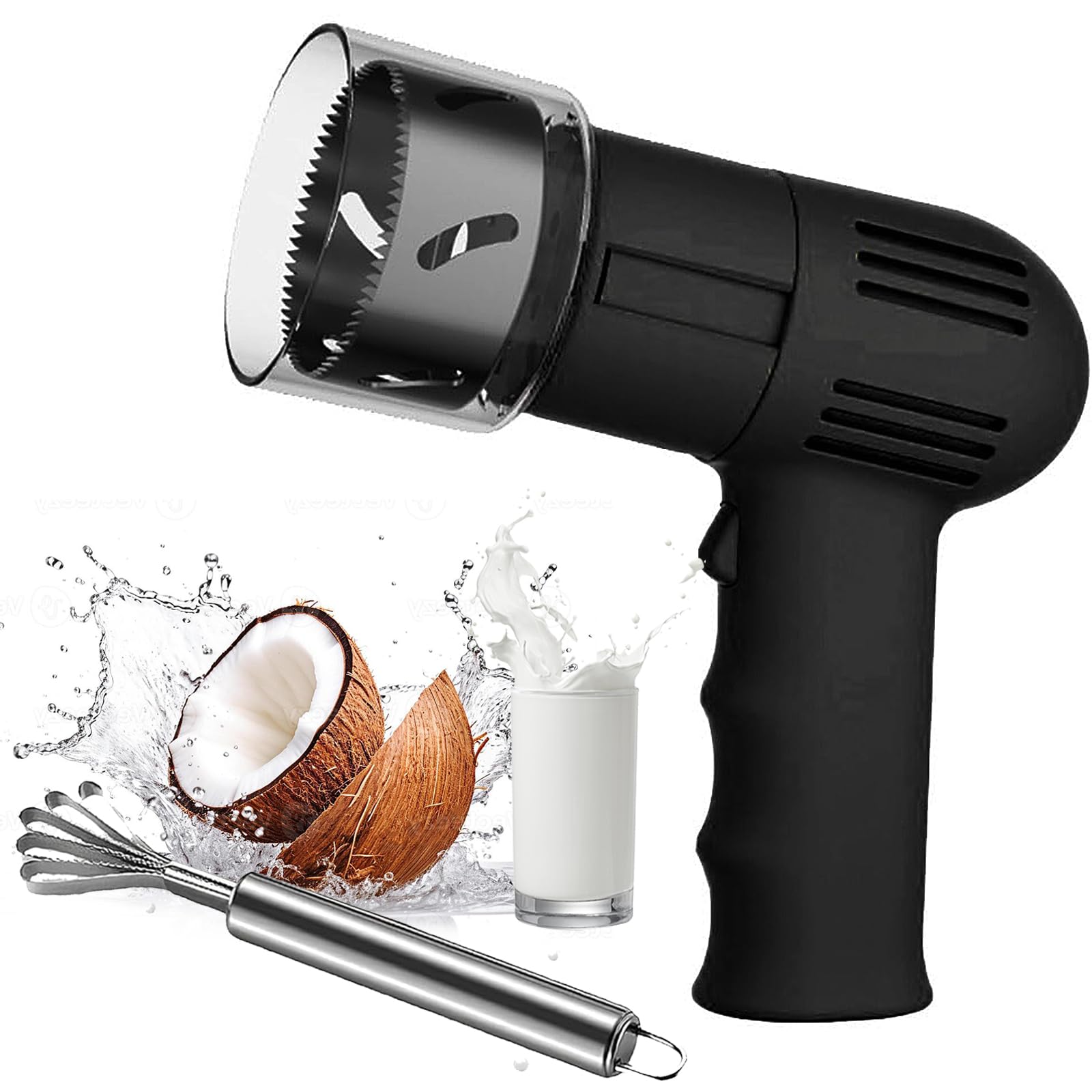 Electric Coconut Opener - Portable Coconut Opener Tool with Coconut ...