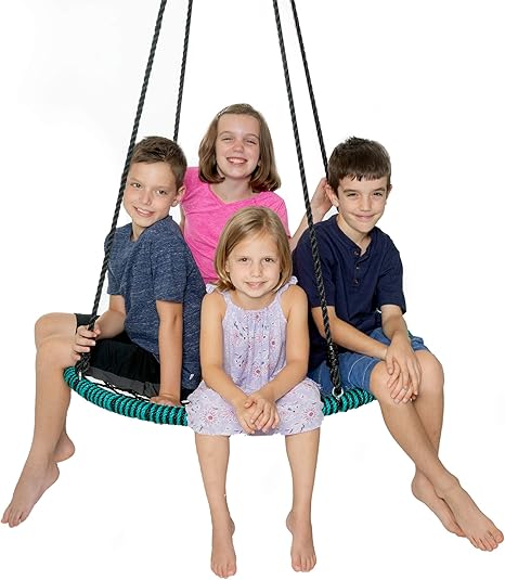 Amazon.com: Play Platoon Spider Web Tree Swing - Fully Assembled, Easy to Install, 40 Inch ...
