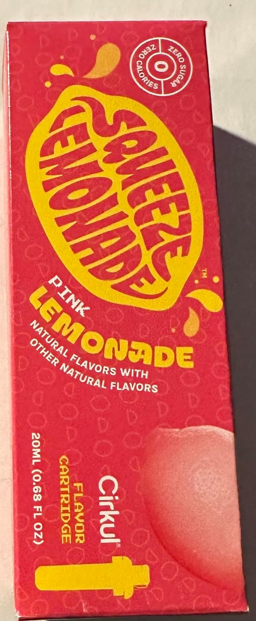 Amazon.com: 2-Pack Cirkul Pink Lemonade (Squeeze Lemonade)