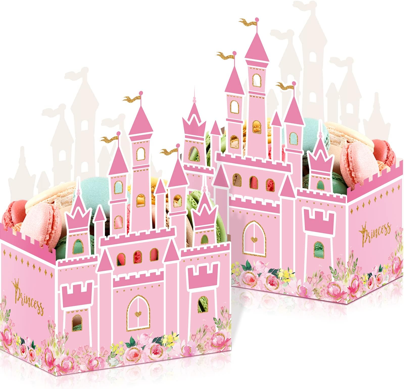 Amazon.com: Beistle Castle Shaped Favor Boxes : Home & Kitchen