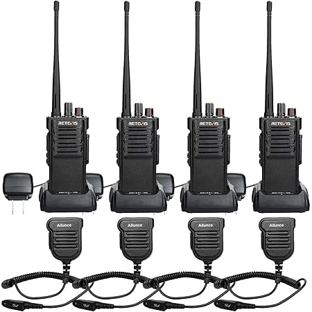 Retevis RT29 Radios de Comunicacion Largo Alcance, Resistentes Walkie ...