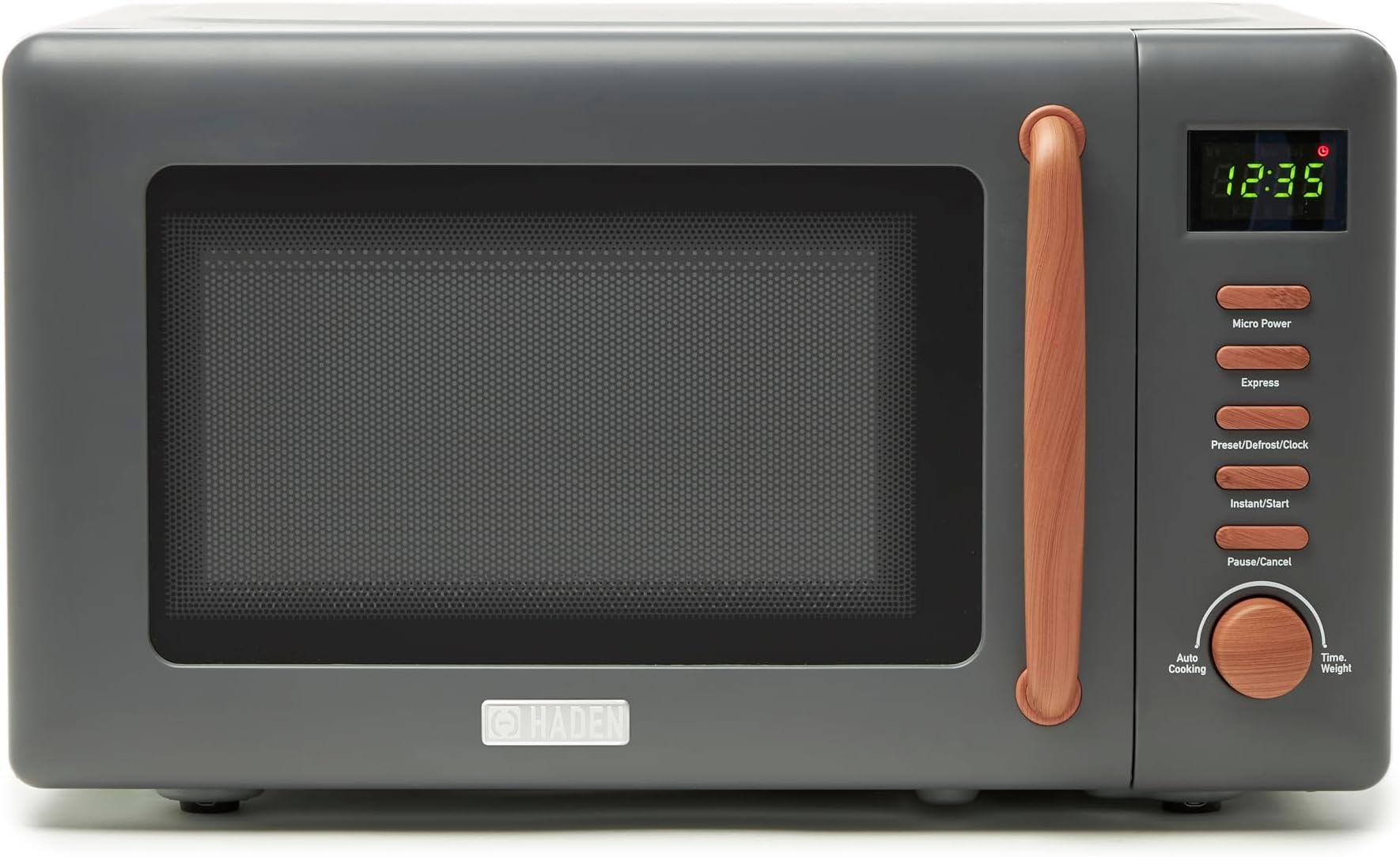 COMFEE' Retro Style 800w 20L Microwave Oven with 8 Auto Menus, 5 ...