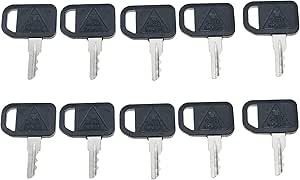 Amazon.com: YUXSOUQ AM131841 10PCS Ignition Keys Replacement Compatible ...