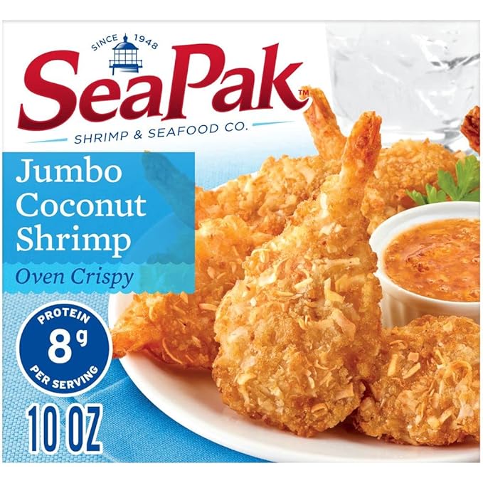 Amazon.com: SeaPak Jumbo Coconut Shrimp, Delicious Seafood with Oven ...