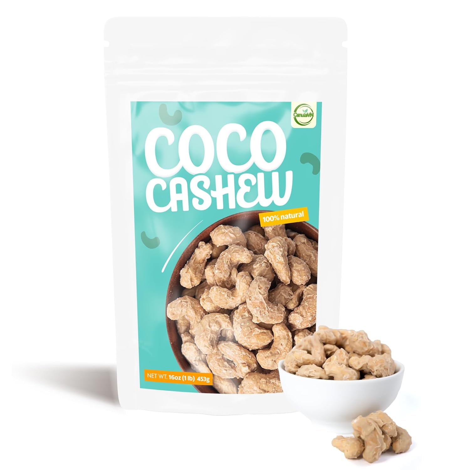 Amazon.com : CENUTSVN Coco Cashews | Fresh & Healthy Snack, Source of ...