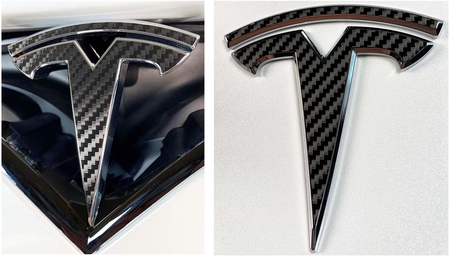 Amazon.com: Custom Cut Graphics Logo Decal Wrap for Tesla Model X, 4 pc ...