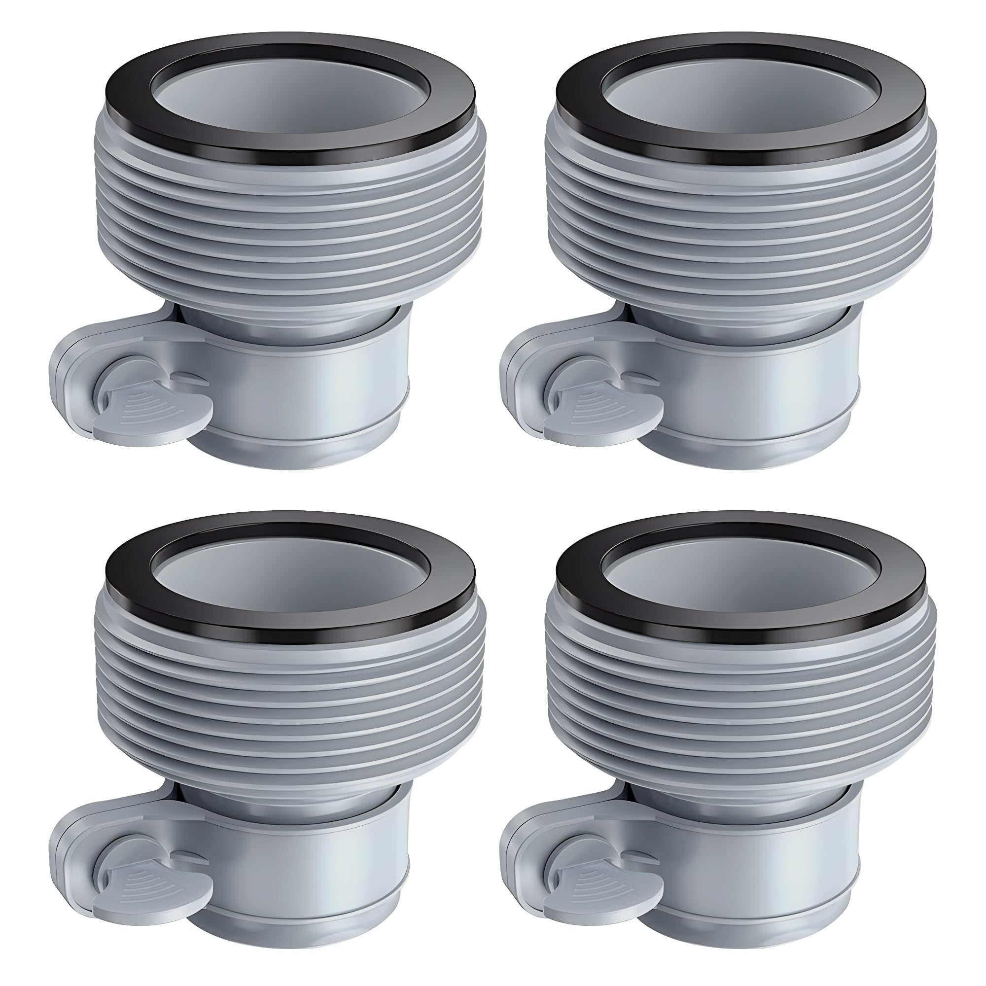 Amazon.com: 4 Pack Pool Hose Adapter Type B Hose Adapters Pool Hose ...