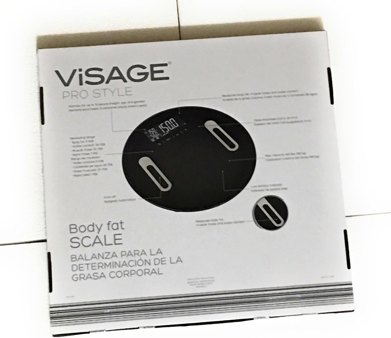 Amazon.com: Visage Body Fat Scale : Health & Household