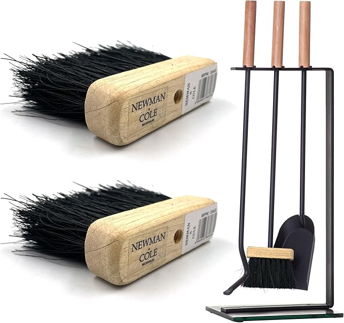 Fireside Companion Brush Head Replacement Hearth Fire Brush Head Oblong ...