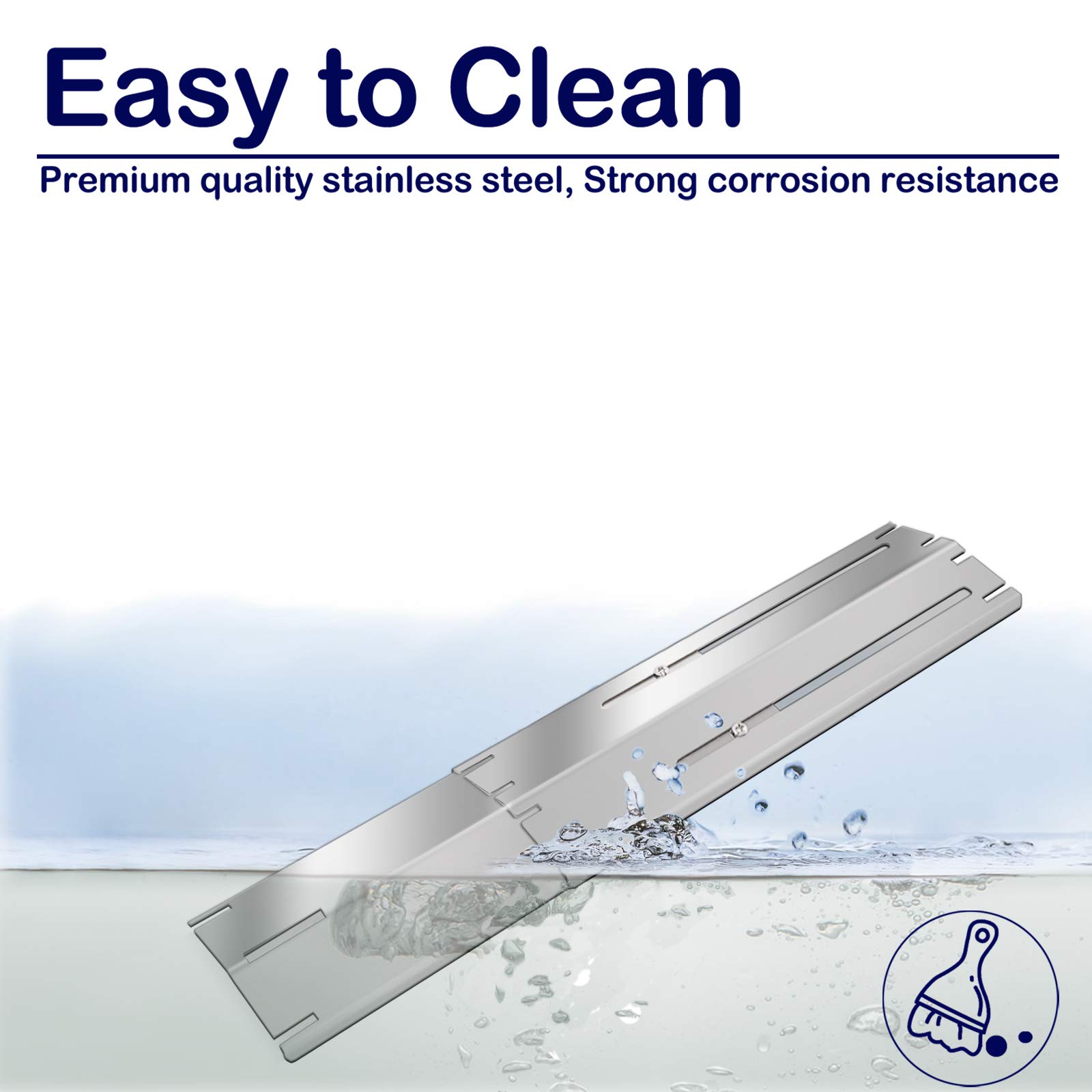 Snapklik.com : YOUFIRE Grill Parts Universal Heat Plate Shield BBQ ...
