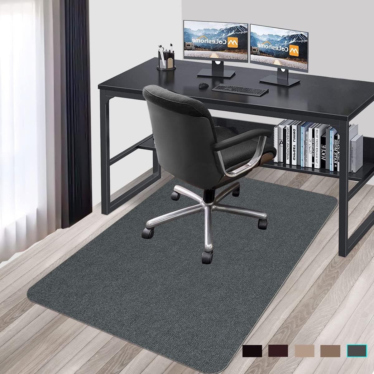 Office Chair Mat for Carpet Desk Chair Mat for Hardwood Floor Rug Pad ...