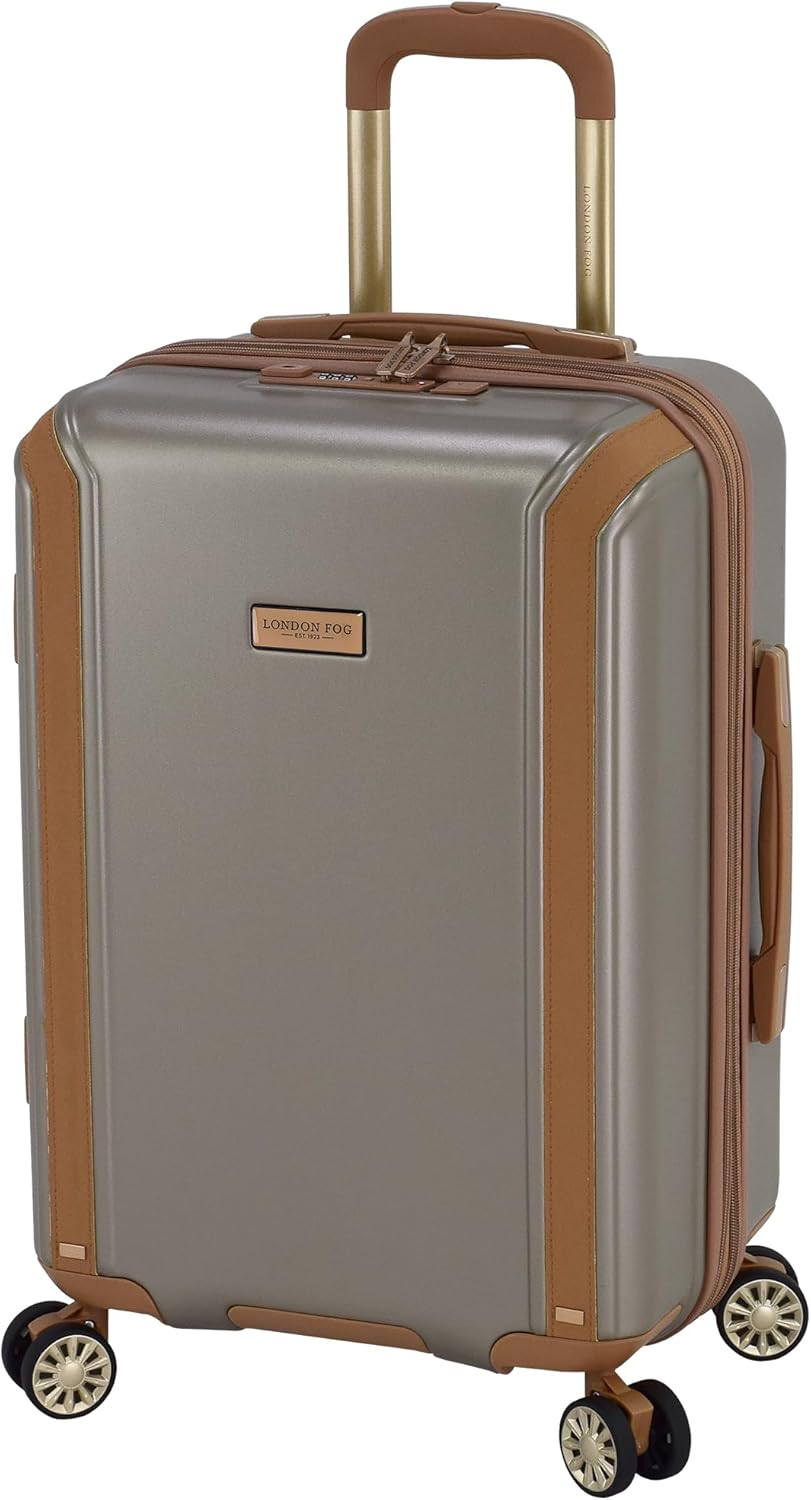 Amazon.com | London Fog Regent Platinum 20" Expandable Spinner Carry-on ...