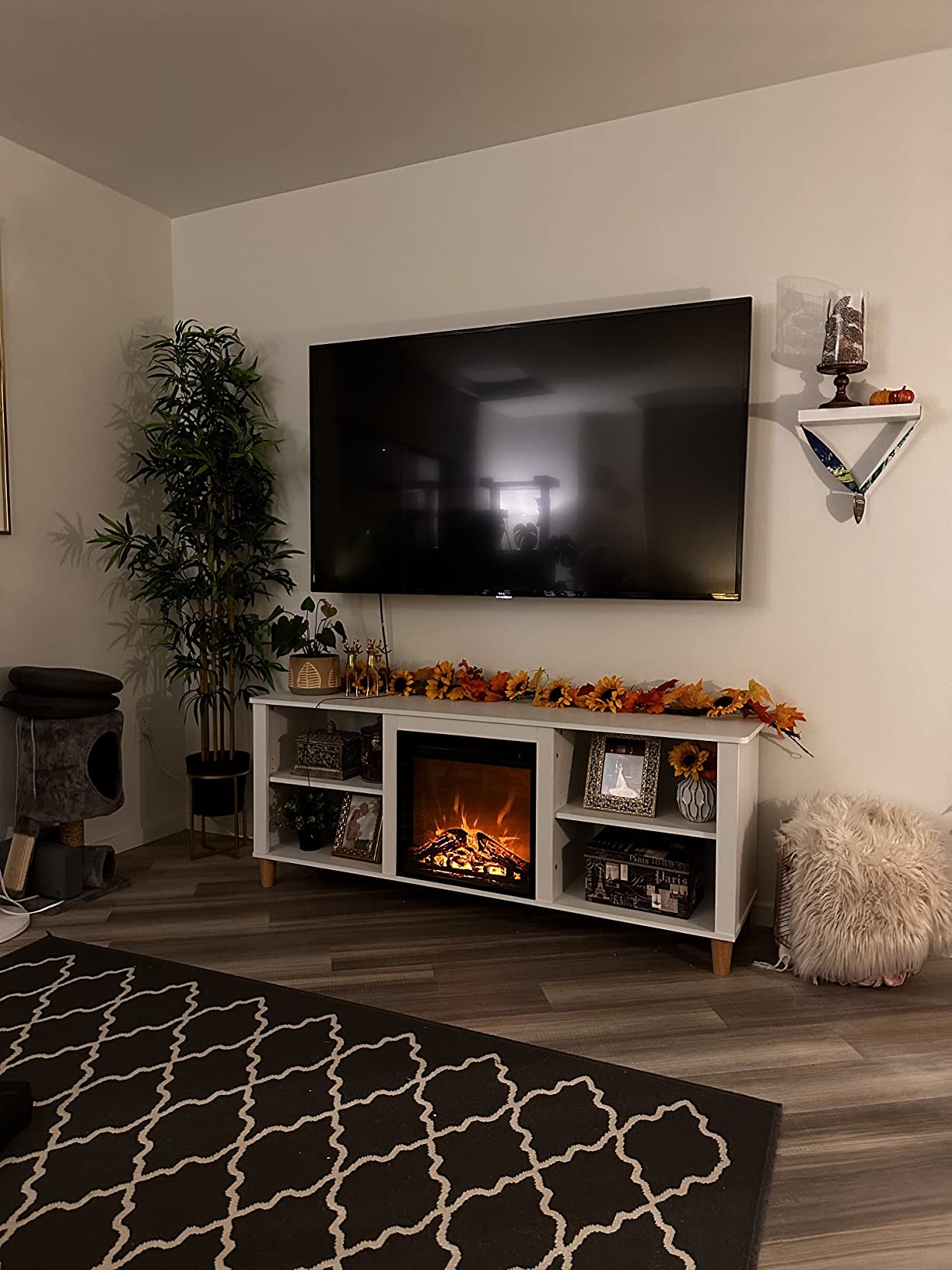 $31/mo - Finance Furinno Jensen Entertainment Center Stand with ...