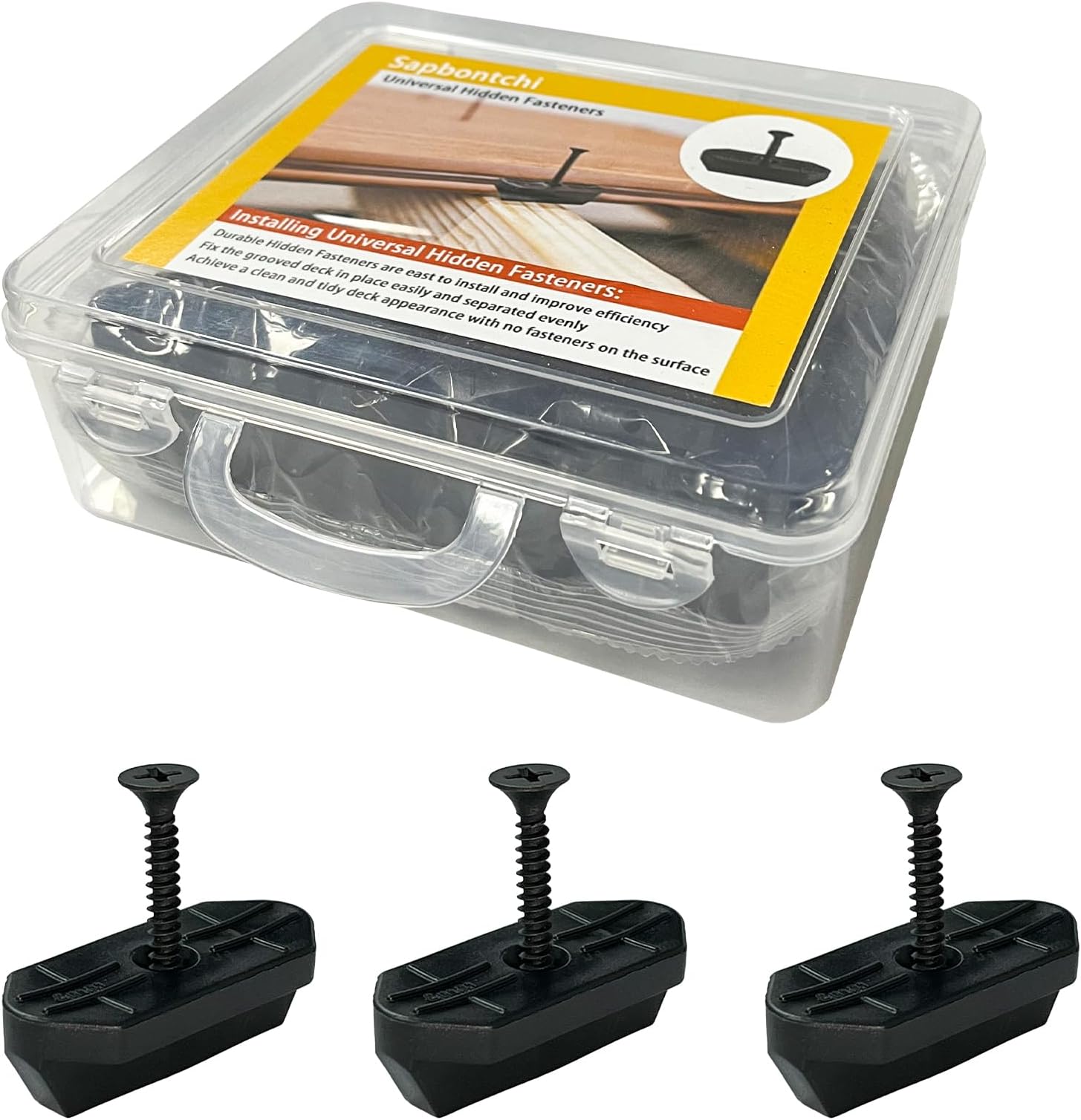 Plastic Deck Clips Pack of 30 | Universal Plastic Decking Fasteners ...