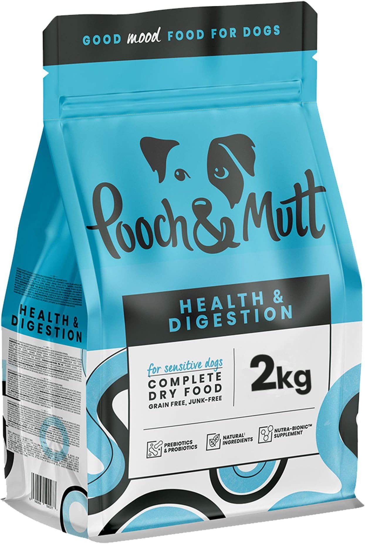 Pooch & Mutt - Health & Digestion, Complete Dry Dog Food (Grain Free ...