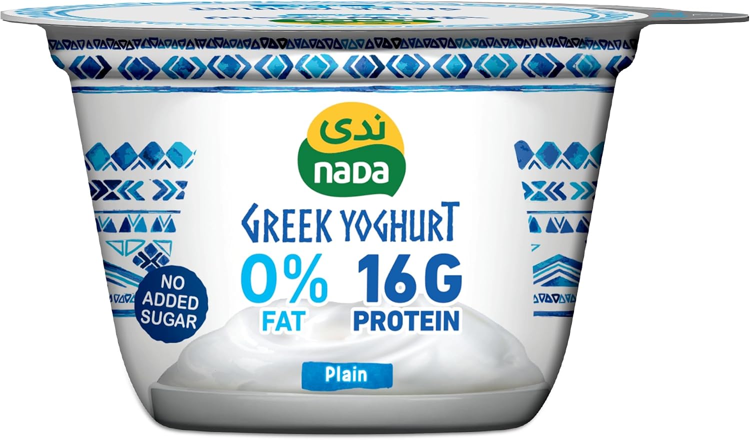 Nada Protein Greek Yoghurt Plain 0% Fat 160g : Amazon.ae: Grocery