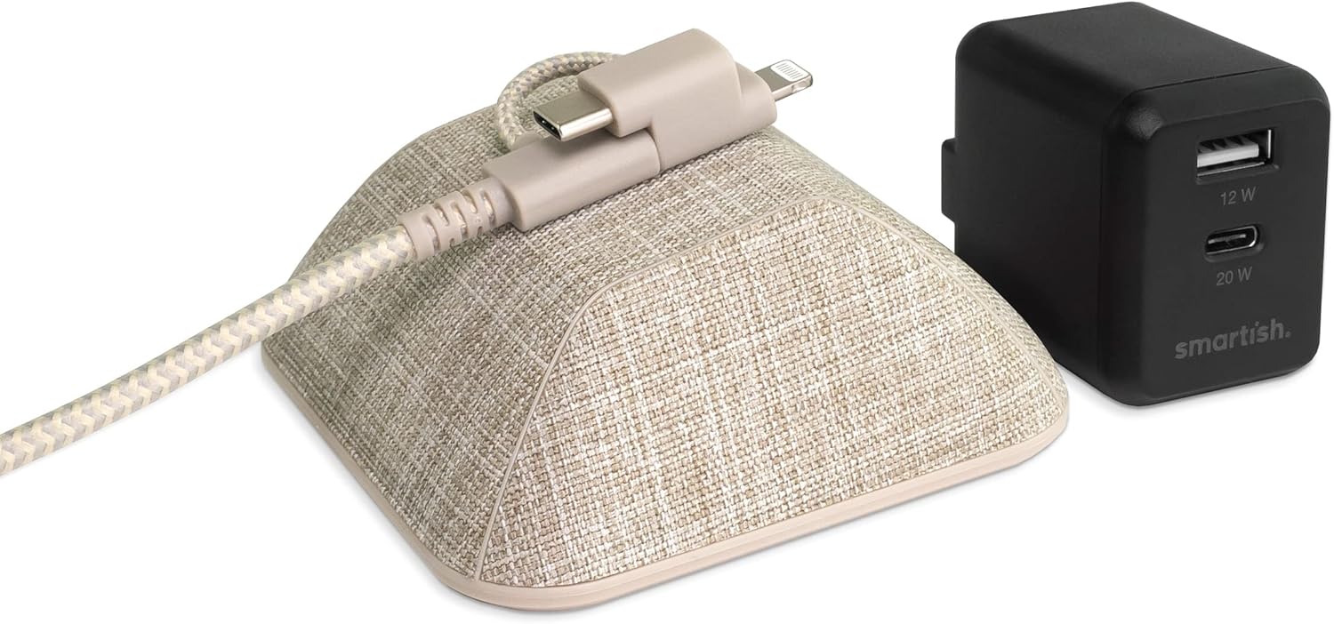 Amazon.com: Smartish Cable Holder and Charger Combo - Cable Wrangler ...