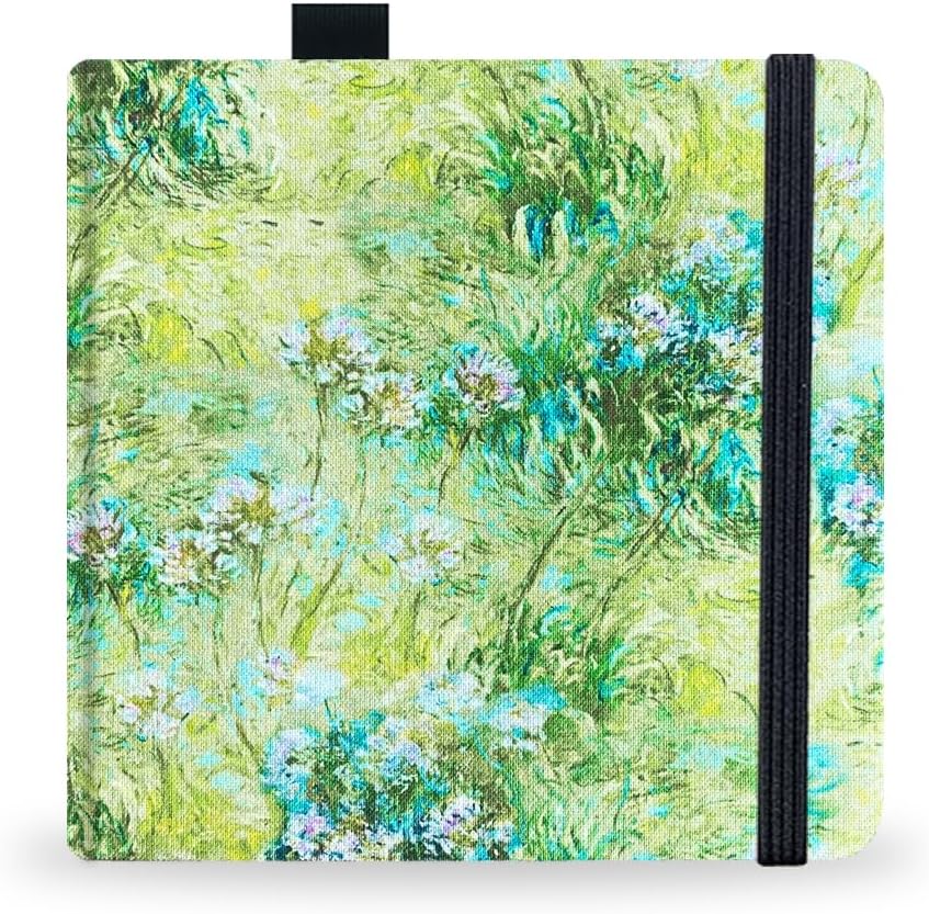 Amazon.com: Watercolor Sketchbook,5x5 Inch Portable Square Cloth Cover ...