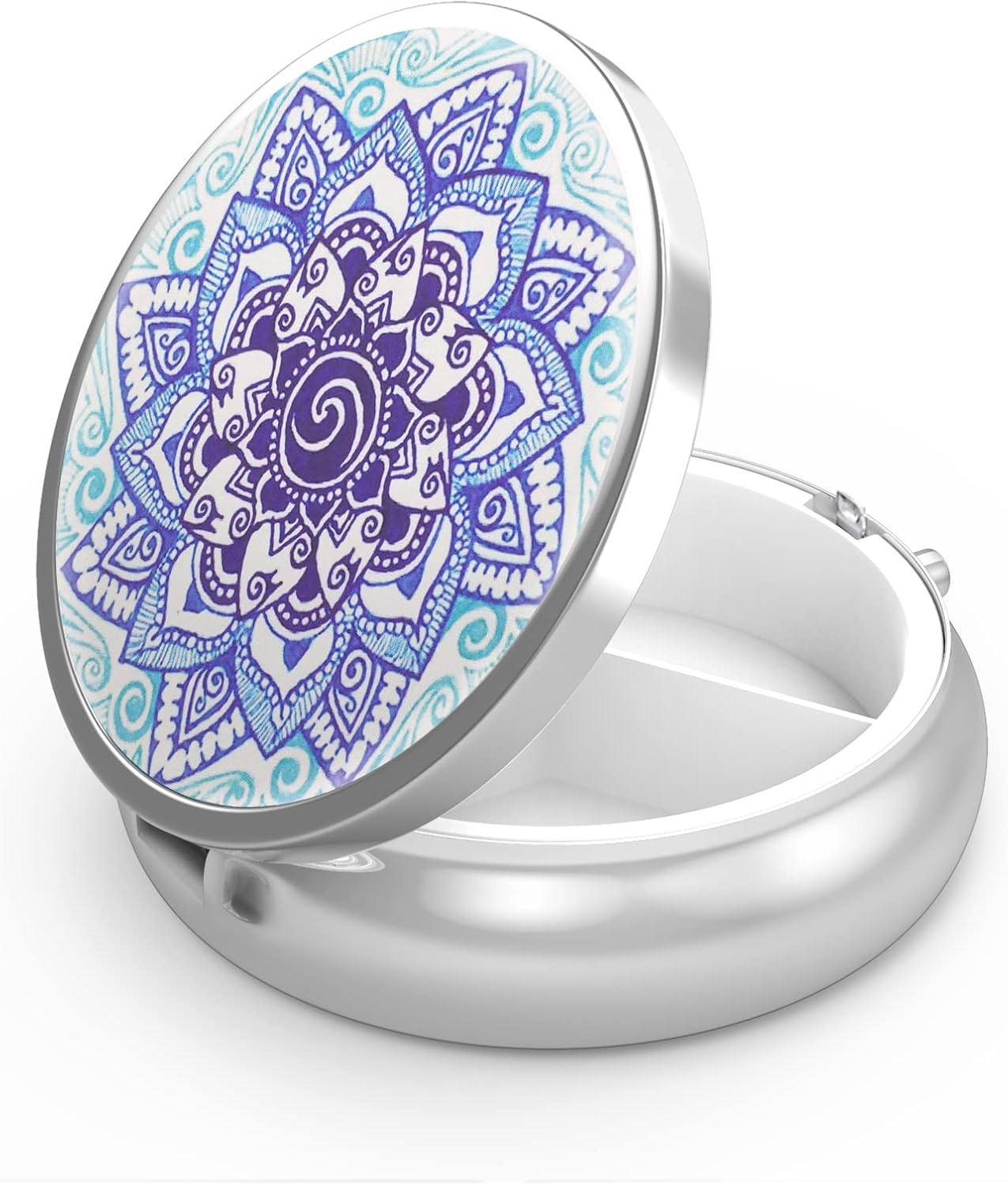 Amazon.com: Pill Box 3 Compartment Medicine Pill Case,Portable Pill Box ...