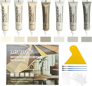 Amazon.com: Wood Repair Kit, 13Pcs Wood Fillers, Furniture Repair Kit ...