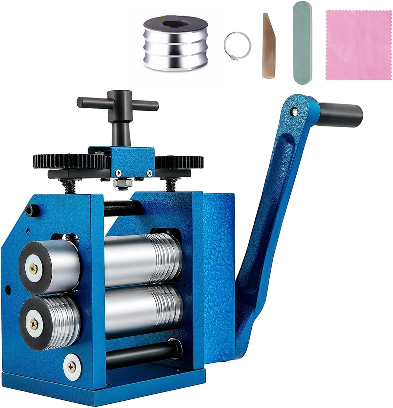 Amazon.com: iMeshbean Rolling Mill, 4.4"/112mm Jewelry Rolling Mill ...