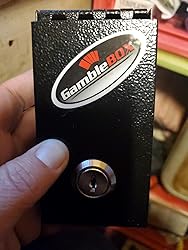 Amazon.com: Gamble Box Metal Pocket Sized Gambling Casino Cash Drop Box ...