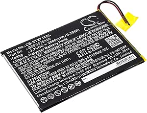 Amazon.com: Cameron Sino 3.7V 2500mAh / 9.25Wh Replacement Battery for SmarTab ST7150,GSP3070100 ...