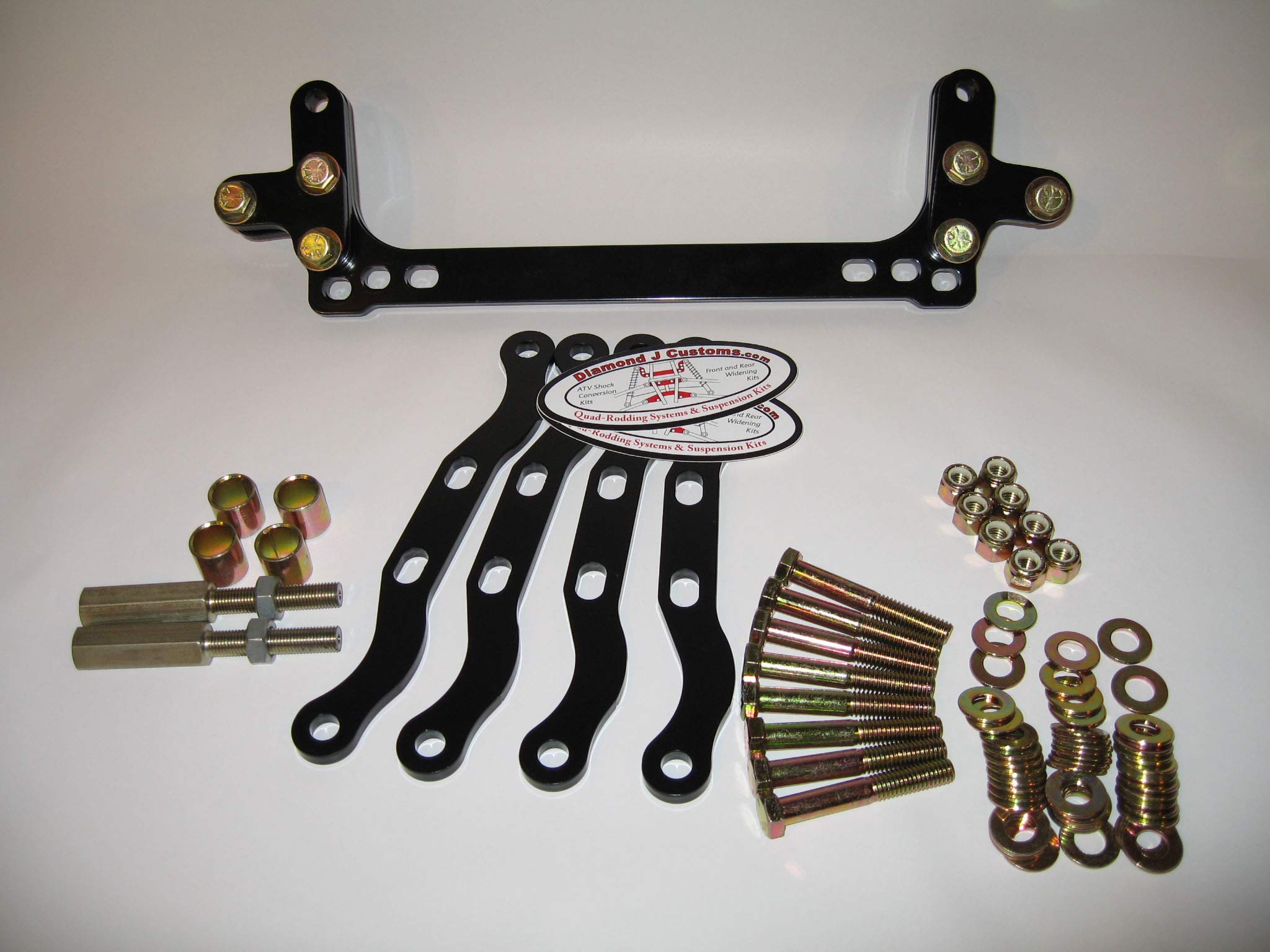 Amazon.com: Polaris Predator 90 ATV Widening and Shock Conversion Kit ...