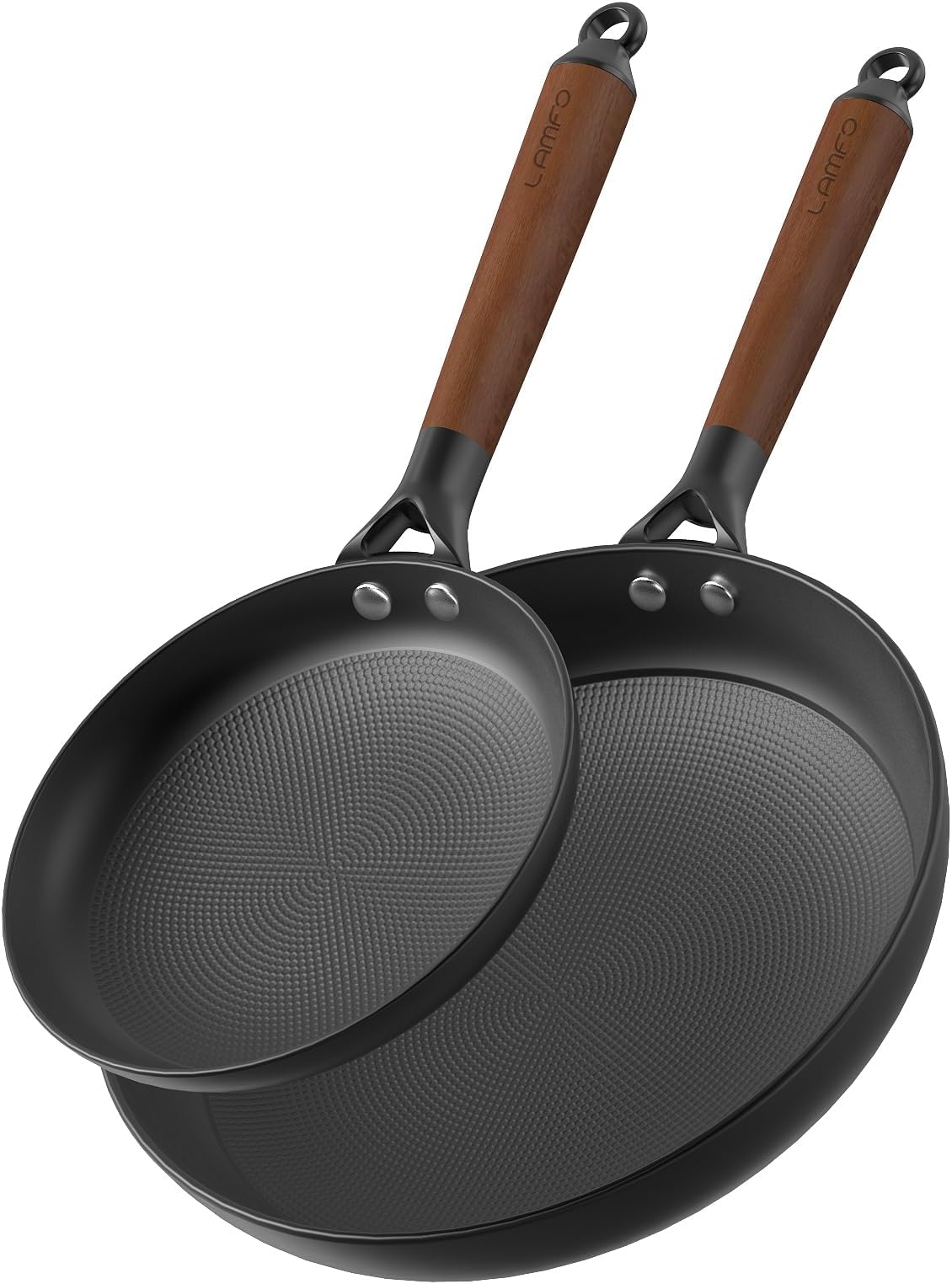 Amazon.com: imarku Non Stick Frying Pan, 14 Inch Large Cast Iron ...