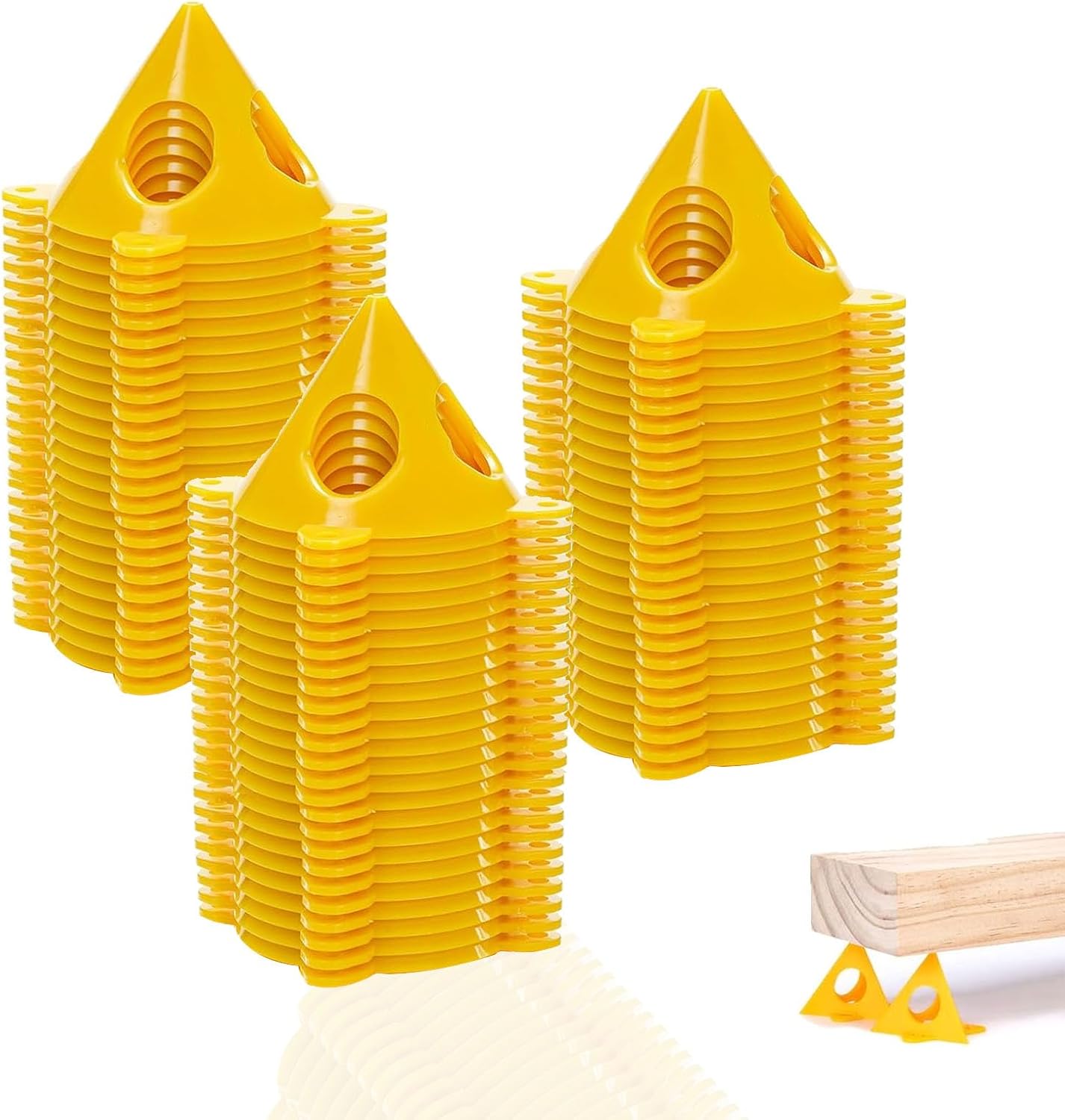 70PCS Painting Pyramids, Painter's Pyramid Support Frame, Solid Plastic ...