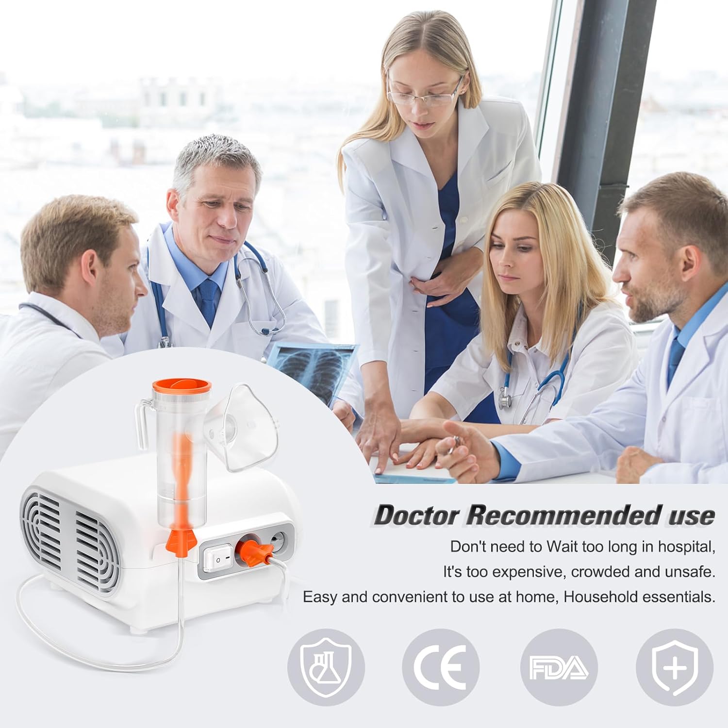 Nebulizer Machine for Adults and Kids,Compressor Nebulizer Machine and ...