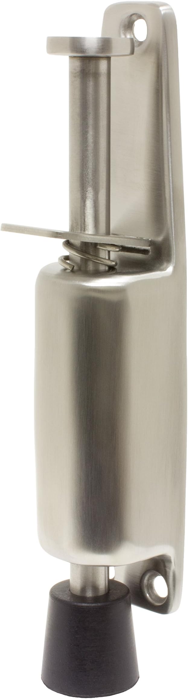 Amazon.com : Advanced Stainless Steel Door Stopper Spring Loaded ...