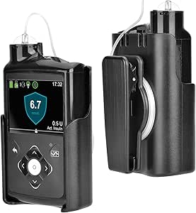 Amazon.com: Ablefector Insulin Pump Holder, 360° Rotatable Pump Clip, Diabetic Pump Case for ...
